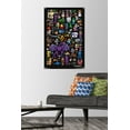 Minecraft - Mobbery Wall Poster with Push Pins, 22.375" x 34" - Walmart.com