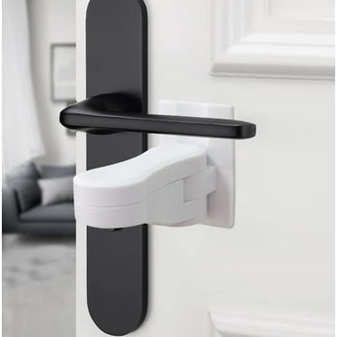 Toddler Stop: Secure, Easy Install, Child & Pet Proof Door Lever Lock - No Adhesives - Safety ...
