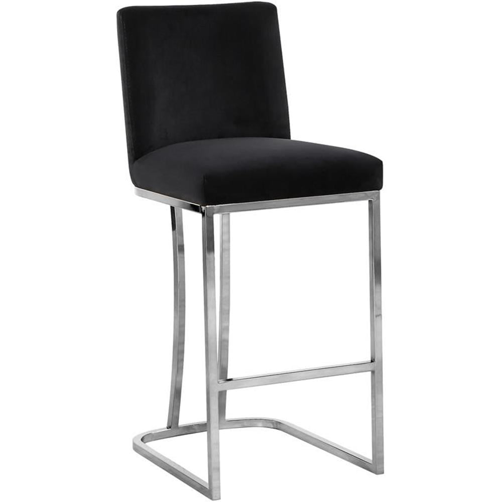 Click here for Meridian Furniture Heidi 26H Velvet Counter Stool... prices