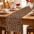 Brown Beige Table Runner 72 Inches Long Farmhouse Dress Scarves ...