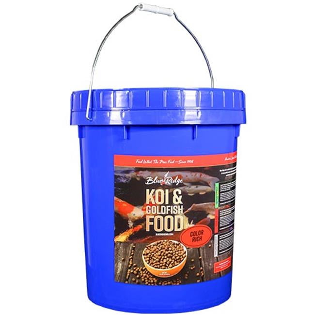 Blue Ridge Floating Color Rich Fish Food - 14 lbs - Walmart.com