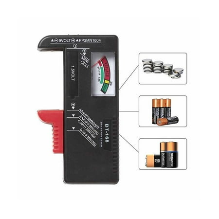 Universal Battery Tester, Battery Voltage Checker For Aa Aaa C D 9v 1 ...