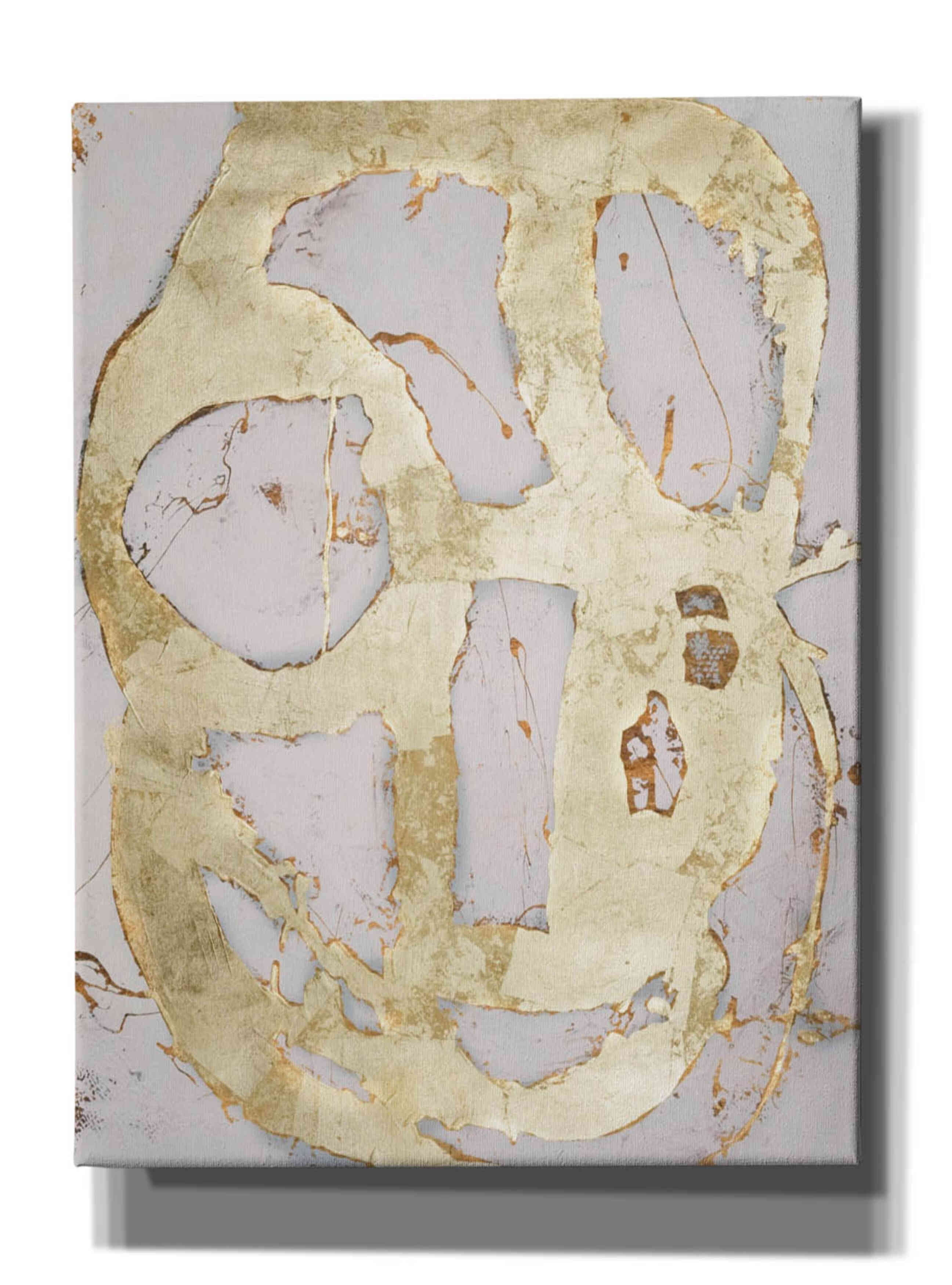 Epic Graffiti 'Ace of Spades in Gold III' by Erin Ashley, Giclee Canvas ...