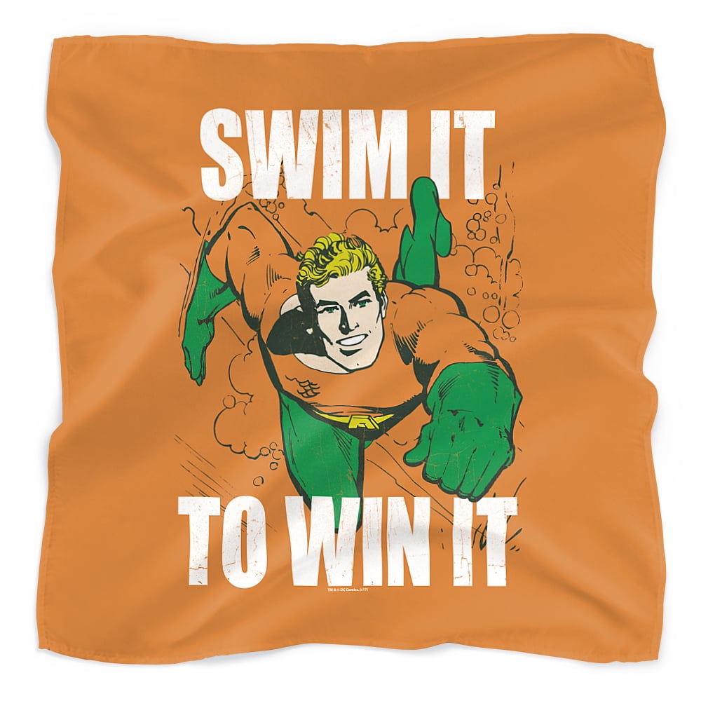 Aquaman Swim It Bandana (21 in x 21 in) - Walmart.com
