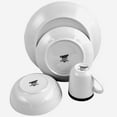 Gibson Basic Liiving III 16pc Dinnerware Set-Black - Walmart.com