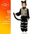 Skeleteen Costume Accessories Cat Tail - Furry Black Kitty Tail for ...