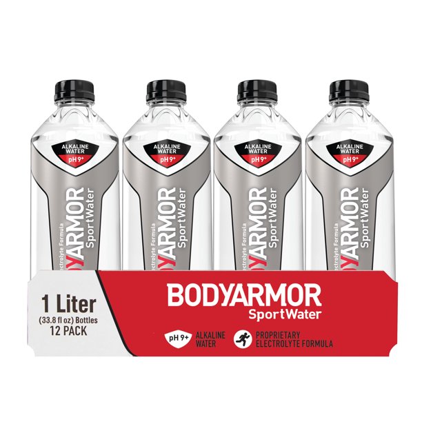 BODYARMOR SportWater 1L, 12 Count - Walmart.com - Walmart.com