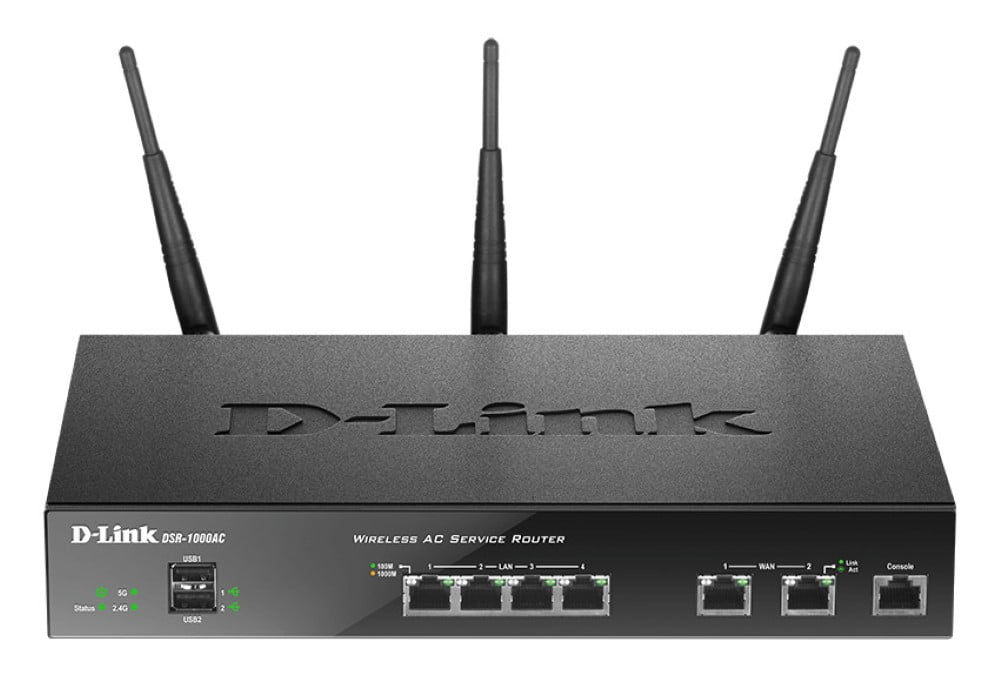 Dual-Band Unified Wireless Service Router DSR-1000AC - Walmart.com