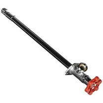 Mueller Frost Proof Sillcock Anti-Siphon, Silver, Red, 1/2 In. Copper ...