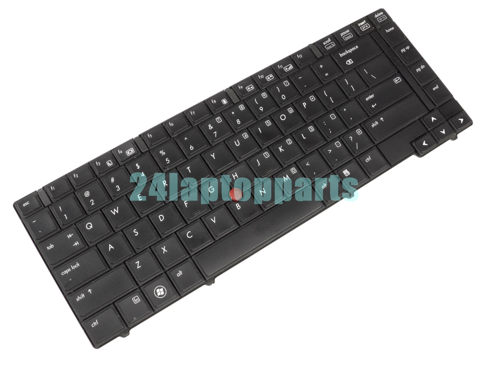 HP EliteBook 8440P Series US Keyboard Black 594052-001 Genuine ...