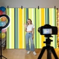 Yellow Stripes Photography Backdrop 8x6FT, Lines Art Photo Backdrops ...