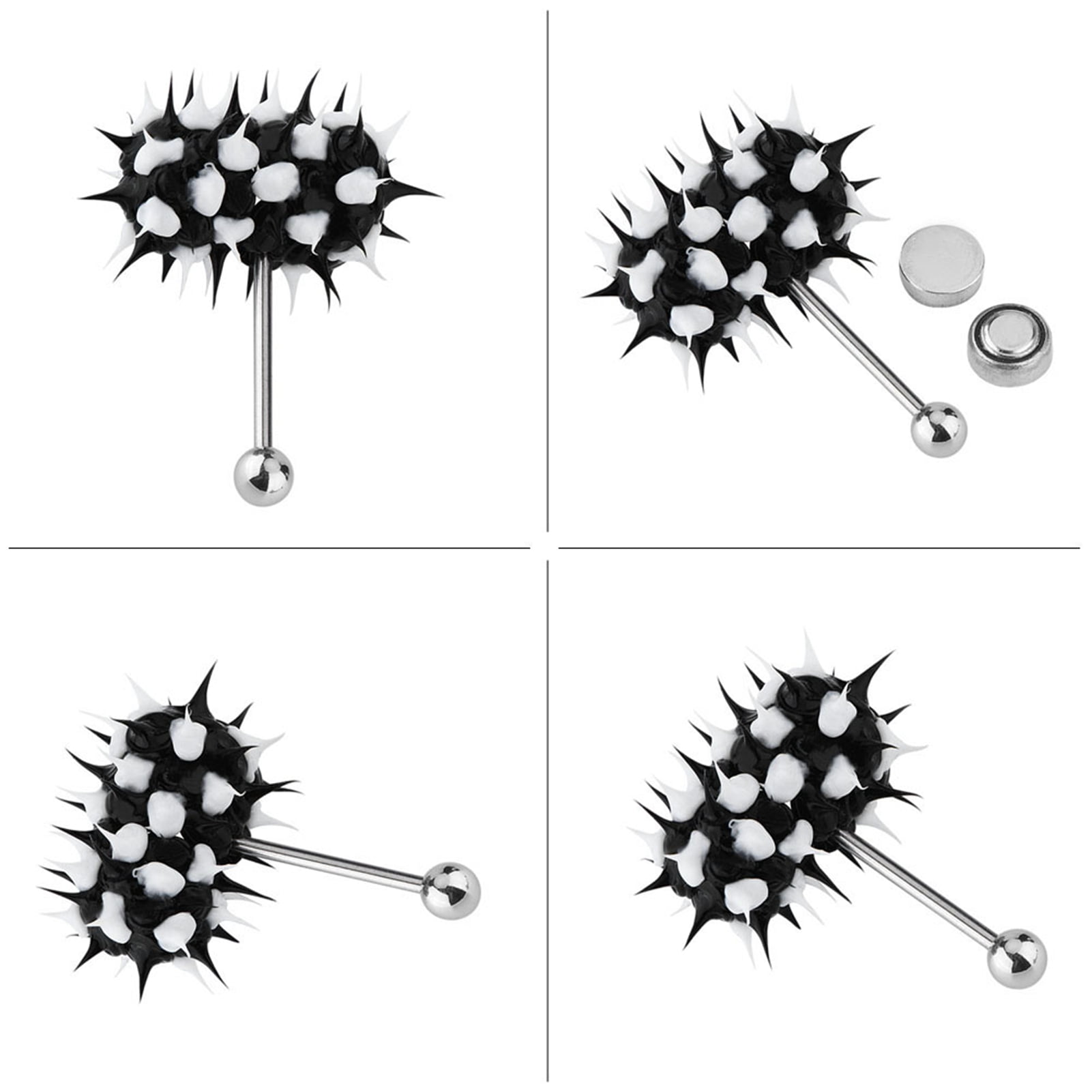 Click here for Ccdes 3types Vibrating Tongue Ring Stud Barbell St... prices