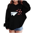 Avtoify Kids Hooded Round Neck Long Sleeve Hoodie Medium Large Kids ...