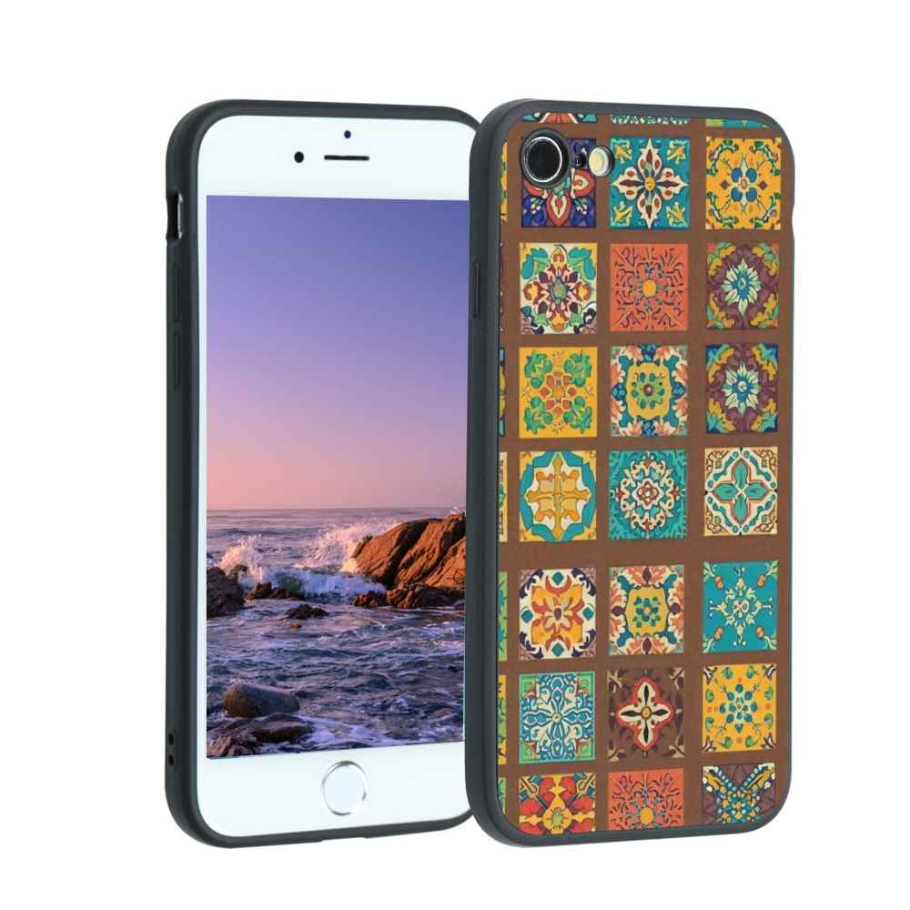 Compatible with iPhone 8 Phone Case, Mexican-Tile-Bohemian-1 Case ...