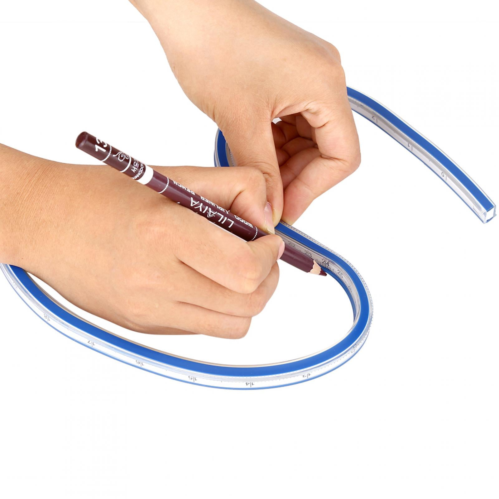 Click here for Fyydes Soft Plastic Flexible Ruler  Curved Ruler... prices