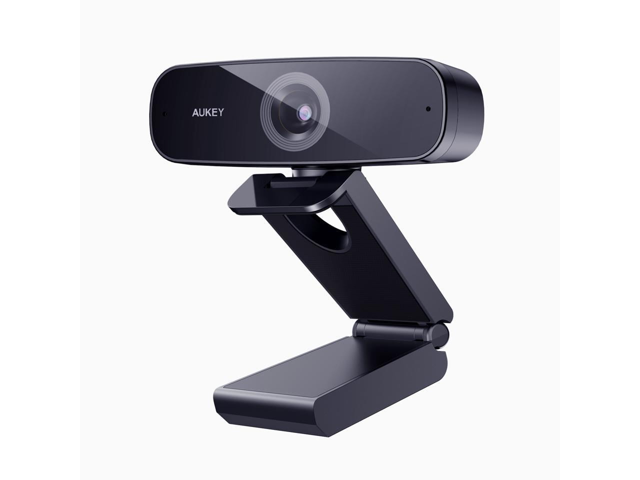 AUKEY Webcam 1080p Full HD, Live Streaming Camera with Noise Reduction ...