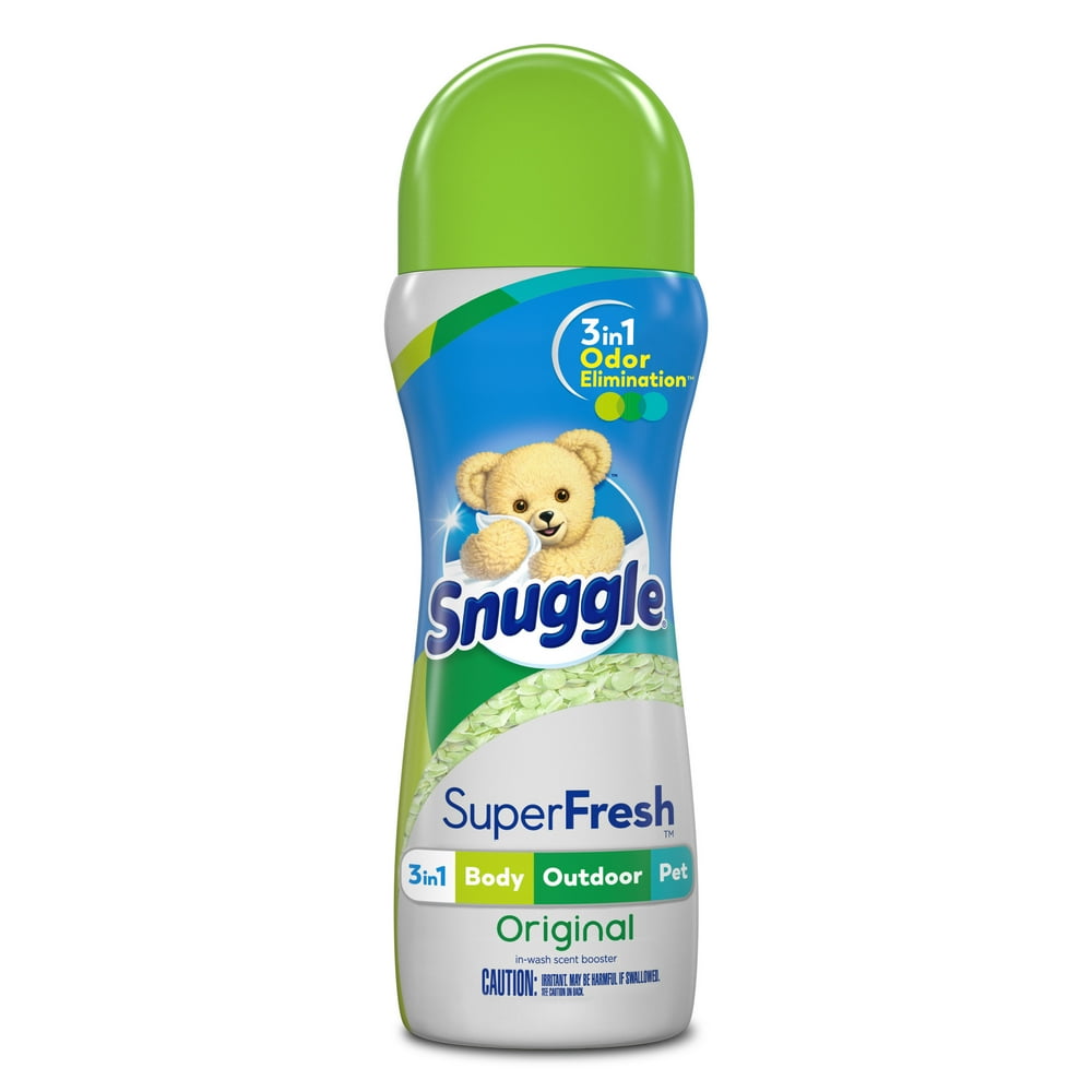 Snuggle 3 in 1 In-Wash Scent Booster, Super Fresh Original, 19 Ounce ...