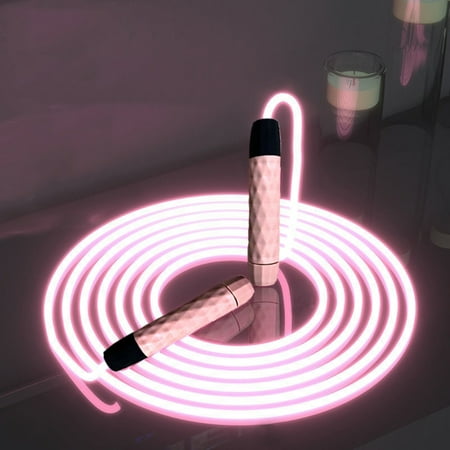 Luminous Skipping Rope Adjustable LED Rope Luminous Skipping ...