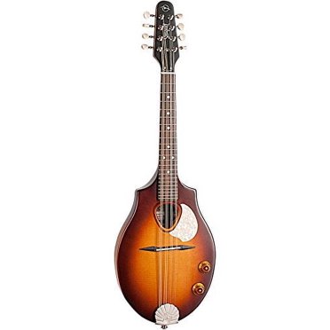 Stagg Acoustic-Electric Bluegrass Mandolin with Nato Top White ...