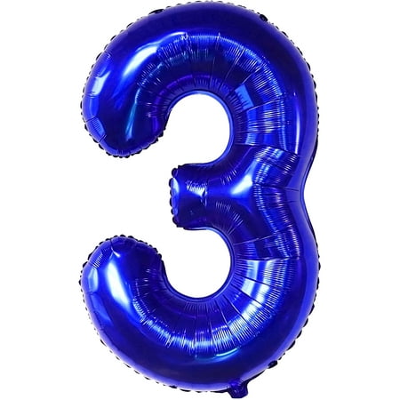 Giant, Navy Blue 8 Balloon Number - 40 Inch | Navy Blue 8 Birthday ...