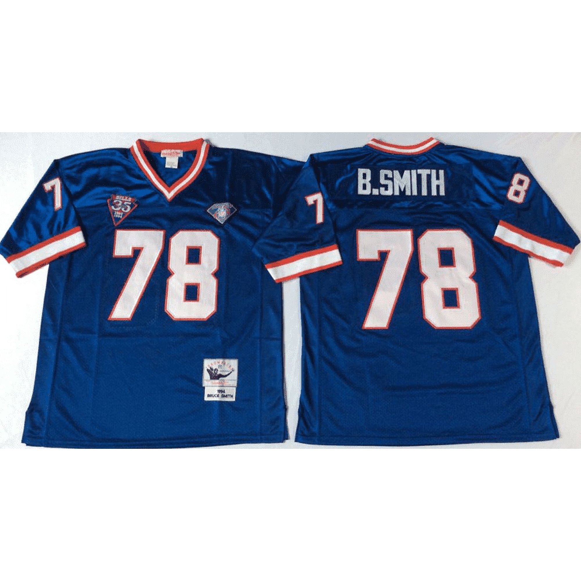 Click here for Mens Buffalo Bills B. Smith #78 Vintage Football J... prices
