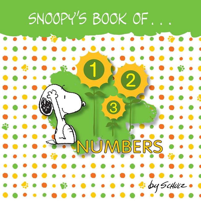 Snoopy's Book of Numbers (Board book) - Walmart.com