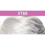 Foxy Silver Wigs Lori Wig Color 3T60 - 8" Short Full Curly Fusion Heat ...