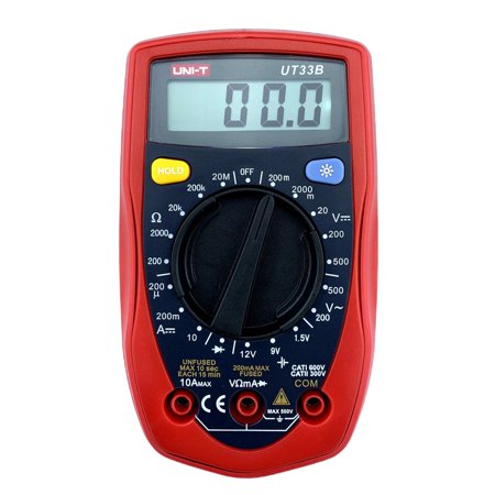 Digital Display Multimeter UT33 Small Portable High Precision Double ...