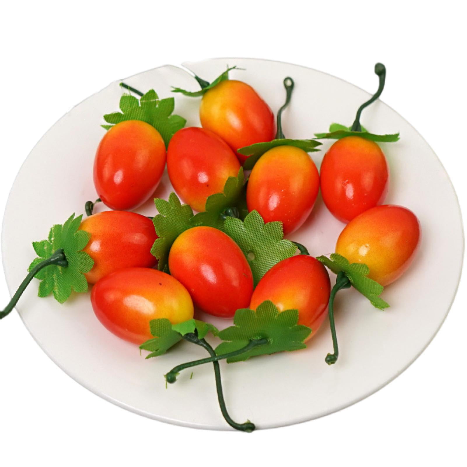 Yesbay 10 Pcs/Bag Artificial Fruit Foam Vibrant Color Realistic Mini ...