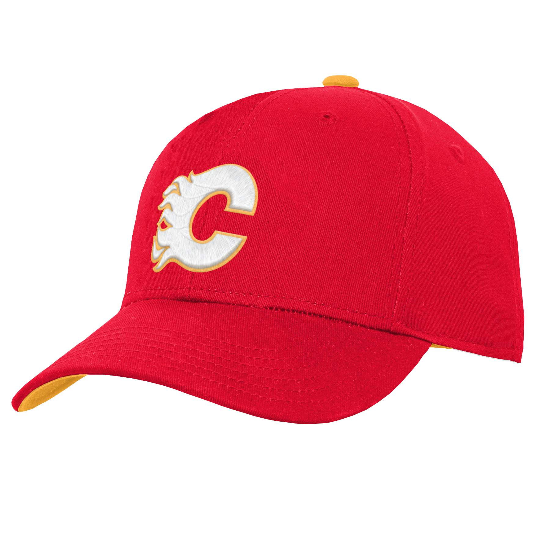 Click here for Outerstuff Nhl Youth Calgary Flames Pre-Curve Snap... prices