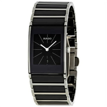 Rado Integral Jubile Black Dial Black Ceramic Watch R20206712 - Walmart.com