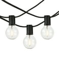 SAFAVIEH Leigh 10-Light G40 Black Metal Outdoor String Light - Walmart.com