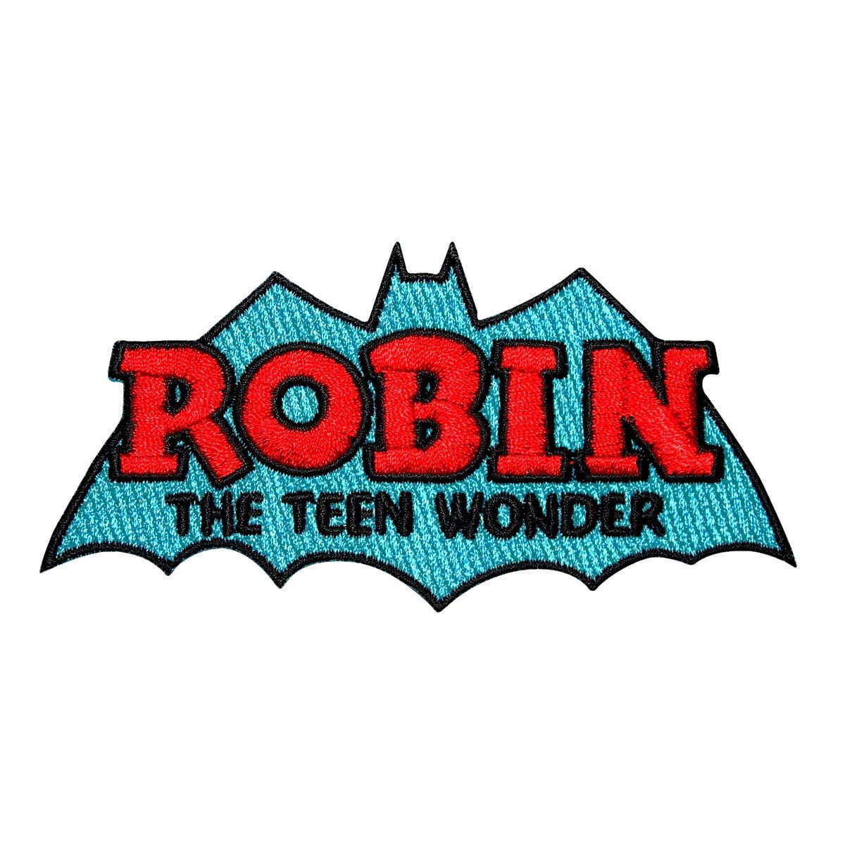 "Robin: The Teen Wonder" Titans Patch Batman Comics Superhero Iron-On ...