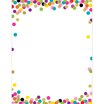 Teacher Created Resources Confetti Computer Paper Colorful, 50 Sheets ...