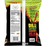 Cheetos Flamin' Hot Dill Pickle Crunchy Cheese Flavored Snacks, 8.5 oz ...