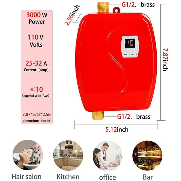 Instant Hot Water Shower