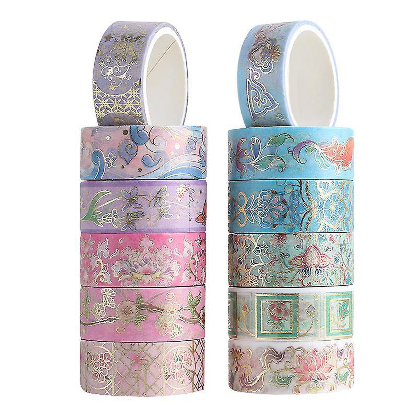 12 Roll Fanhua Series Tape Set, Decorative Masking Tape Pastel ...