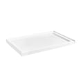 OVE Decors 54-in W x 32-in D Shower Base Pan Rectangle, Hidden Side ...