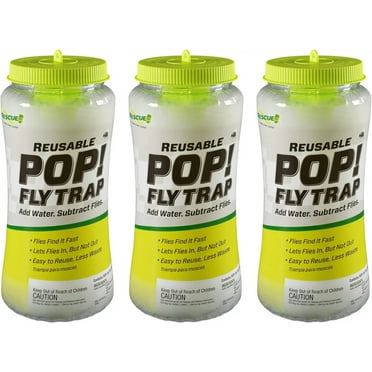 RESCUE! Non-Toxic Reusable Outdoor Fly Trap for Home and House ...