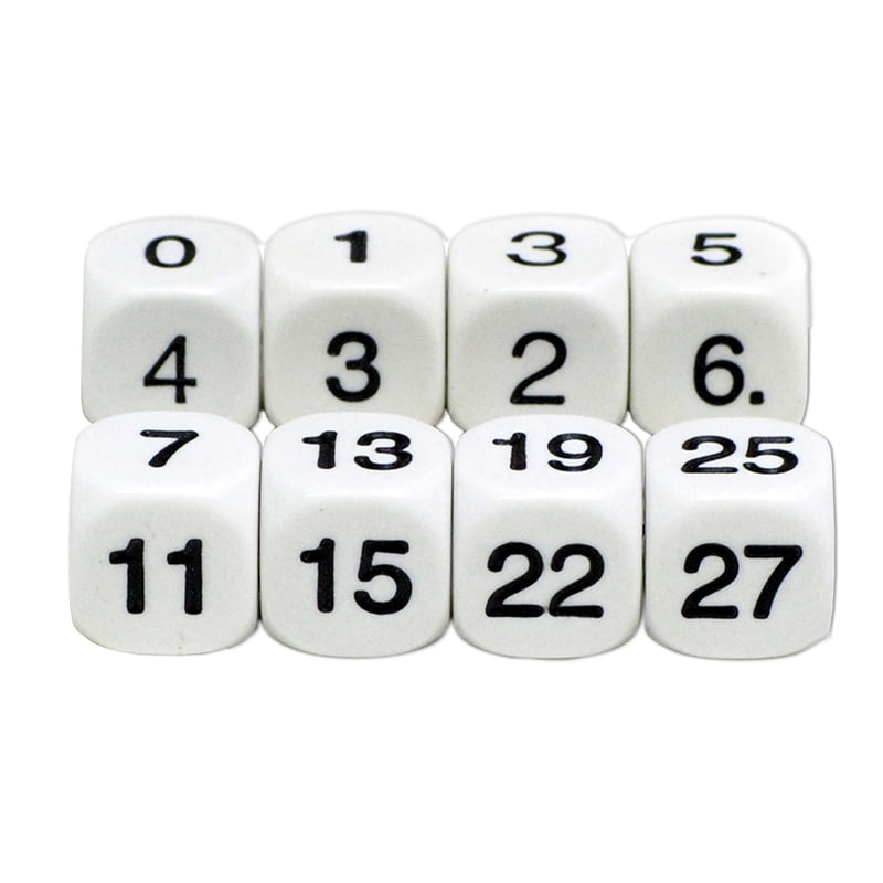 Math Numbers Dice | Bundle of 10 Sets - Walmart.com