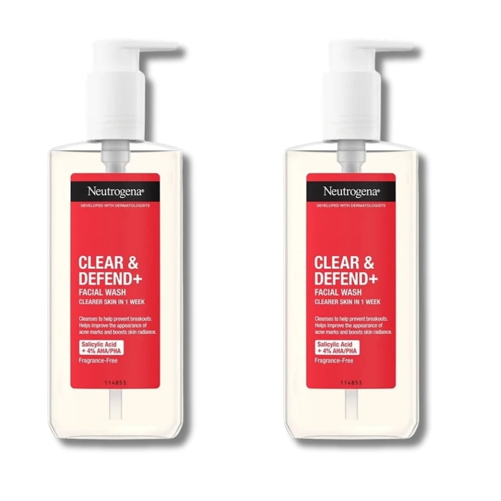 Click here for Neutrogena Clear & Defend+ Facial Wash With Aha/Bh... prices