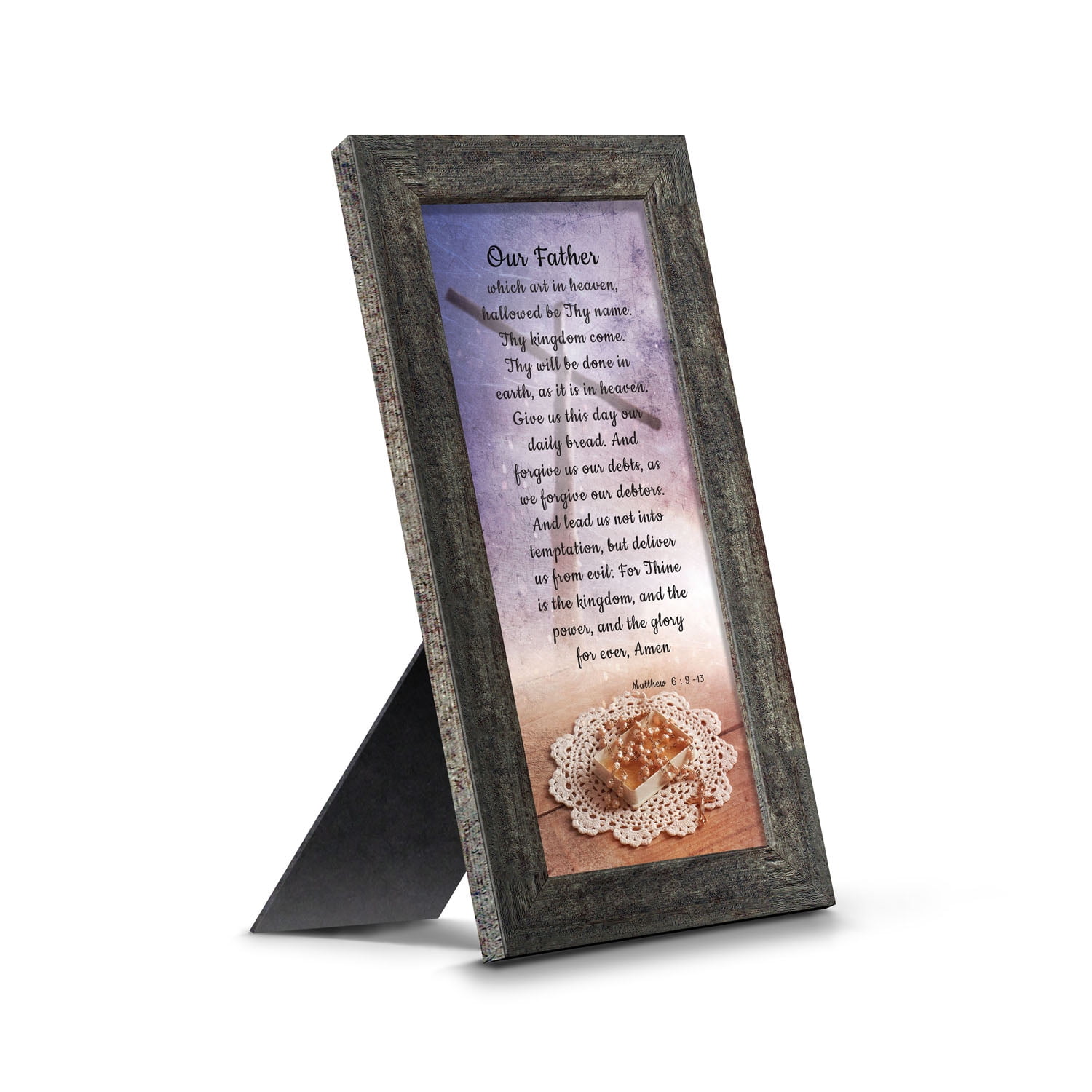 The Lord's Prayer, Our Father Prayer, Bible Verses Wall Décor, 7370BW ...
