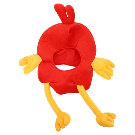1Pc Chicken Hat Funny Chicken Photo Prop DIY Selfie Prop Costume ...