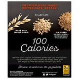 Better Oats 100 Calorie Maple and Brown Sugar Oatmeal with Flax Seeds ...