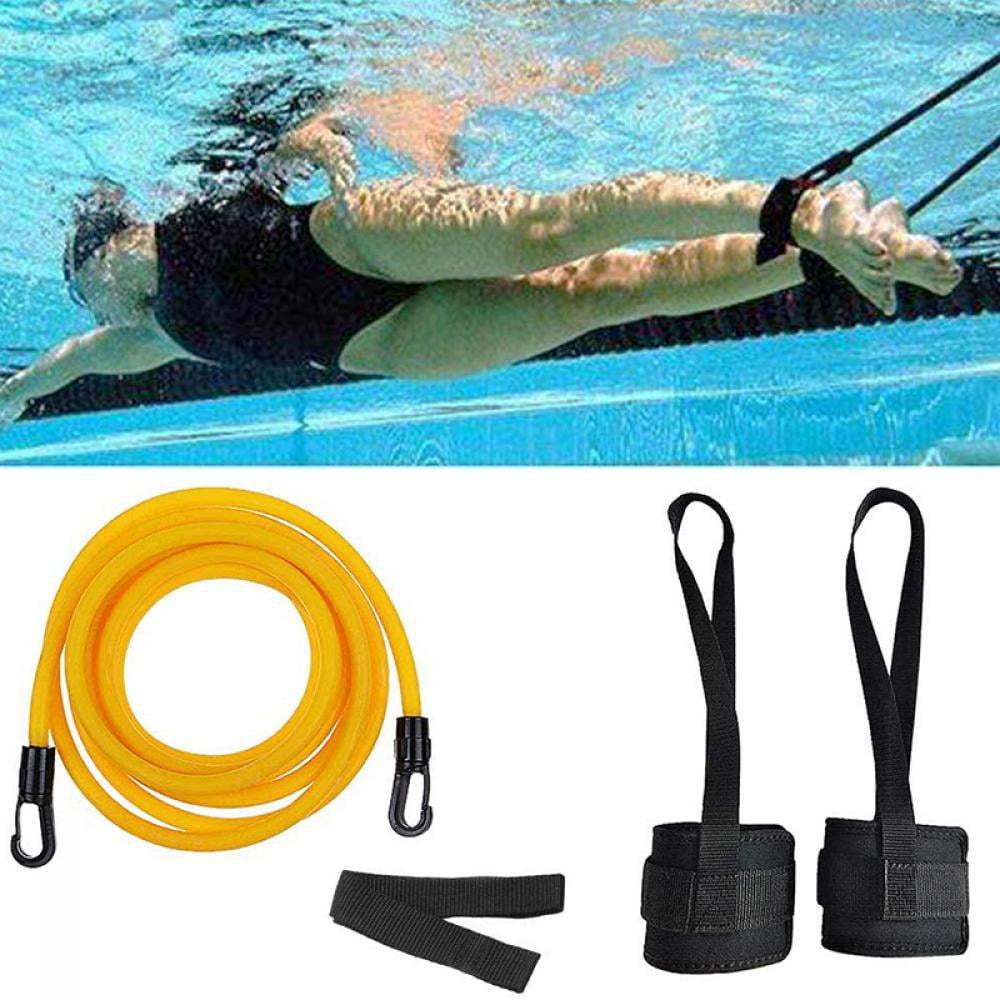 FOOING Swimming Trainer Belt, Stationary Resistance Training Band ...