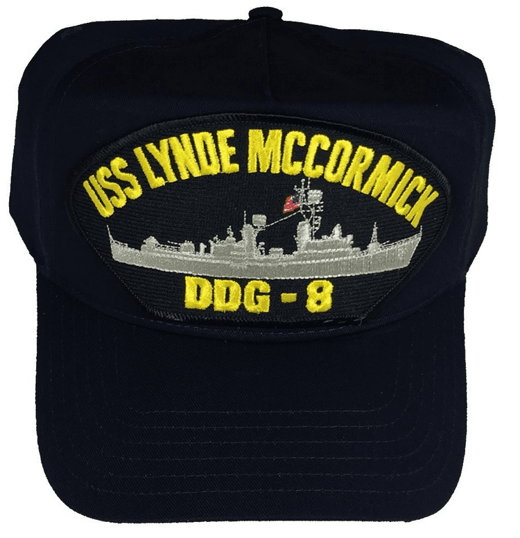 USS LYNDE MCCORMICK DDG-8 HAT USN NAVY SHIP CHARLES ADAMS CLASS ...