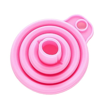 Portable Collapsible Silicone Funnel Creative Household Items Candy ...