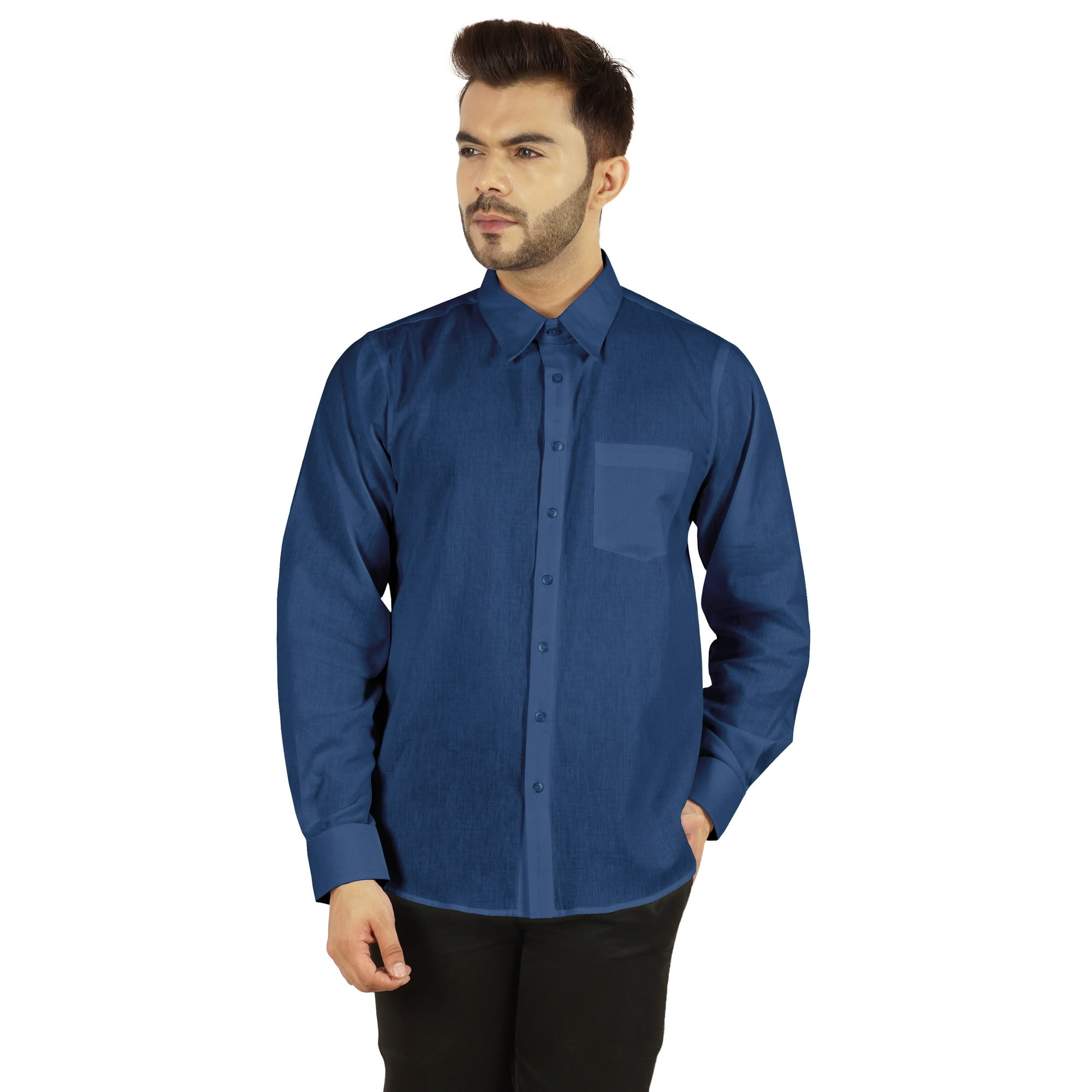 Click here for Bestman Long Sleeve Cotton Flex Shirt For Mens But... prices