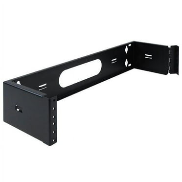 CNAweb 4U 19" Network Rack Bracket for Wallmount Vertical Hang or Desk ...