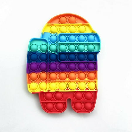 SICED Big Size Jumbo Finger Fidget Toy Popit Bubble Stress Relief ...